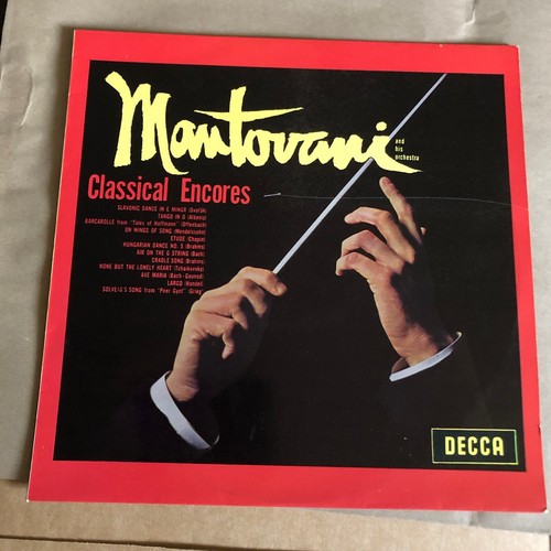 MANTOVANI & HIS ORCHESTRA Classical Encores ~ Decca SKLA 7570 Stereo NM ...
