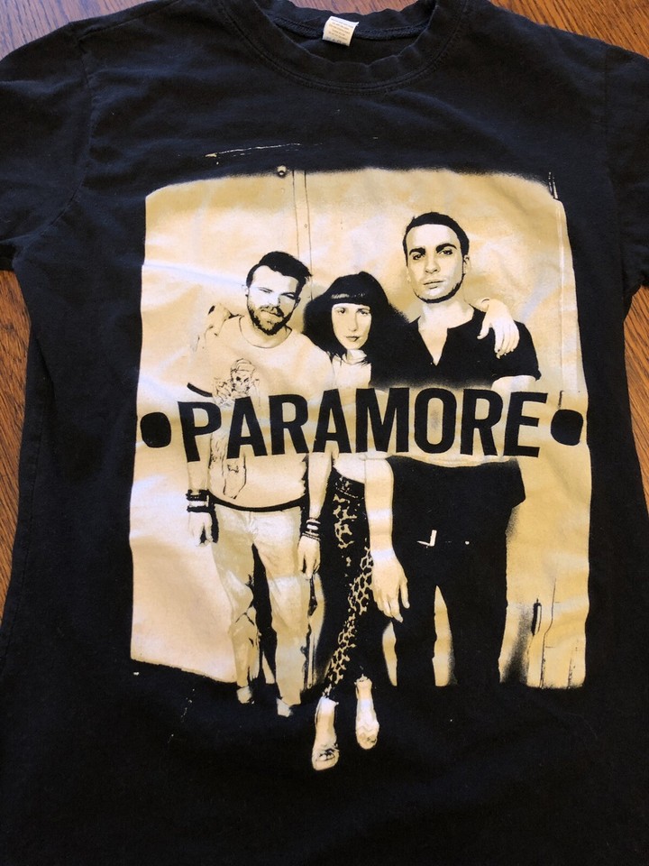 Paramore Shirt Black Graphic Concert Unisex Cotton Shirt Sz L | eBay