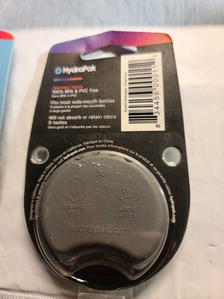 Hydrapak Watergate Hydration Upgrade Lids Lot Of 2 Fits Wide Mouth | eBay