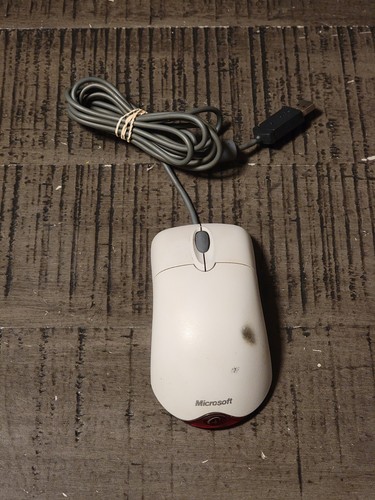 Microsoft Wheel Optical Mouse USB PS2 Compatible Tested/Works | eBay