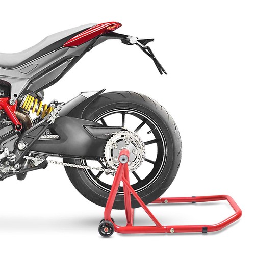 Paddock stand rear Ducati Hypermotard 939 16-18 red single sided swing ...