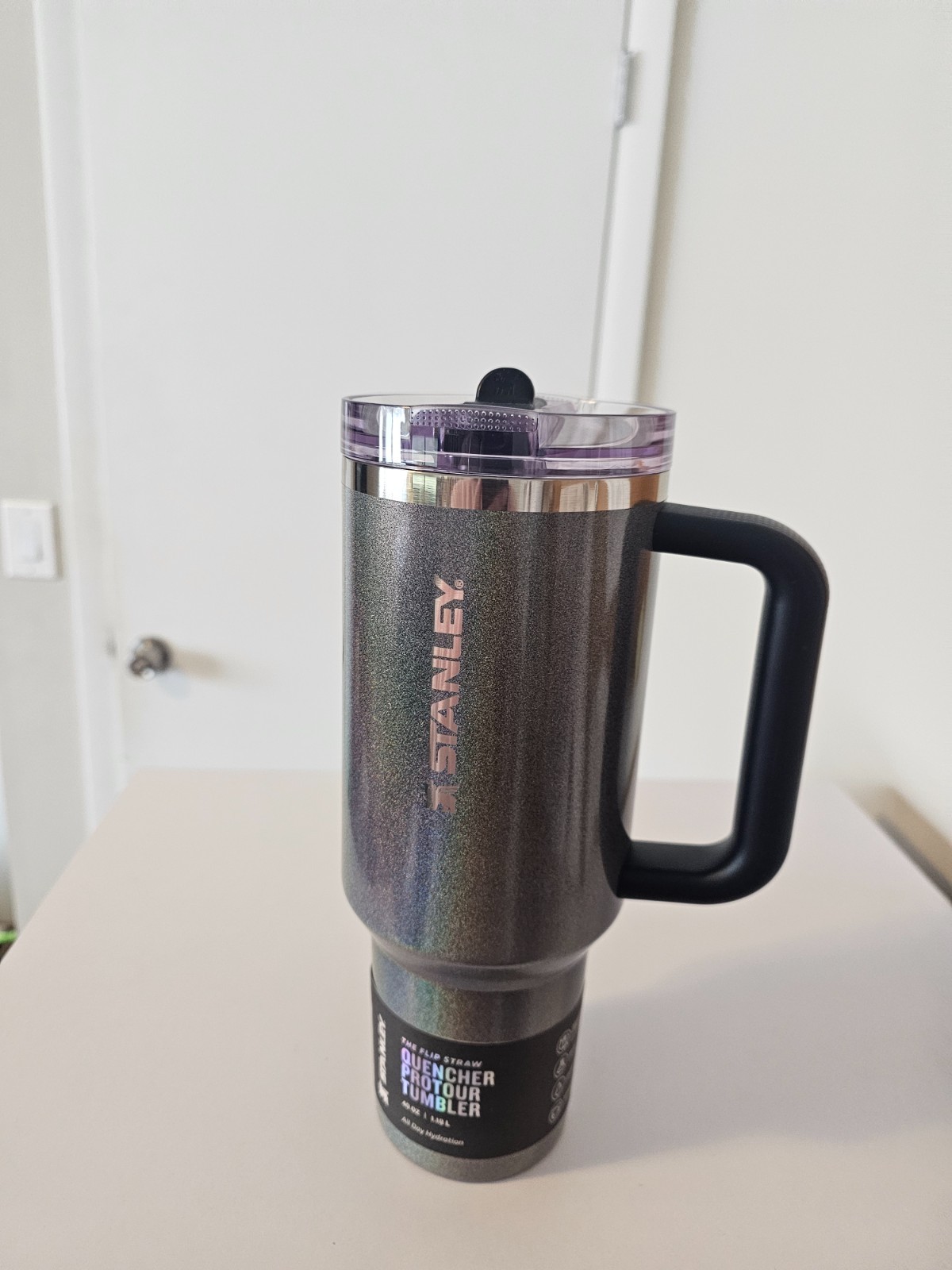 Stanley Midnight Glitz Quencher H2.0 40oz Tumbler Cup NEW Limited ...