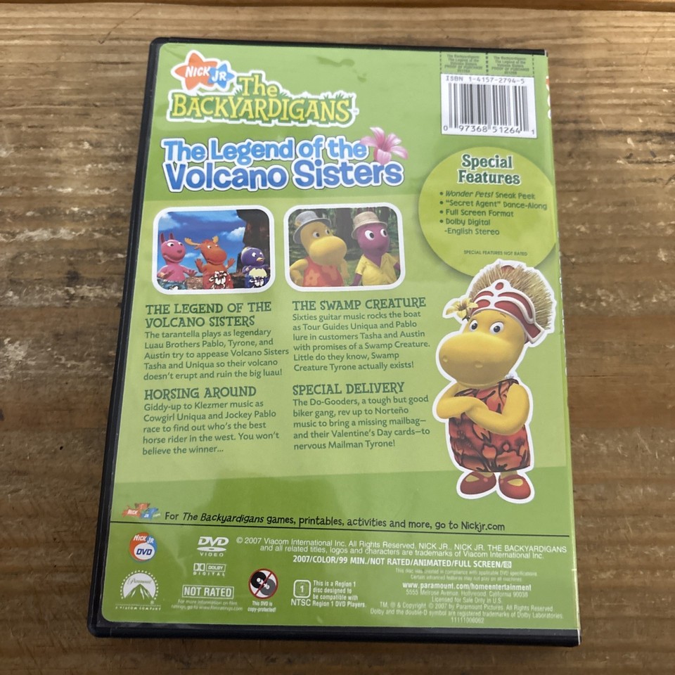 The Backyardigans: The Legend of the Volcano Sisters (DVD, 2007) Full ...
