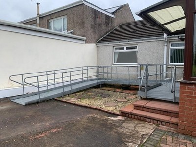 Galvanised Steel Access Ramp Large | eBay UK
