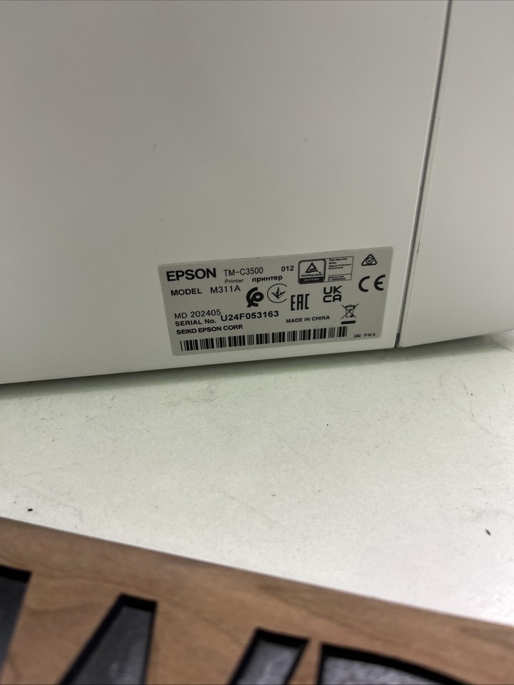 Epson - ColorWorks TM-C3500 - Full Color Inkjet Label Printer-AC ...