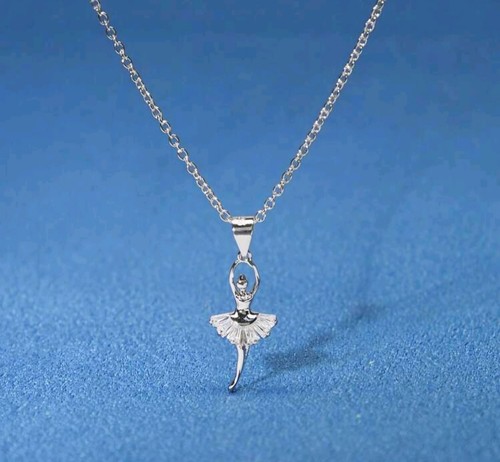 925 Ballerina Ballet Dancer Necklace | eBay