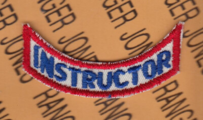 USAF Air Force INSTRUCTOR ~2.5" tab patch c/e | eBay