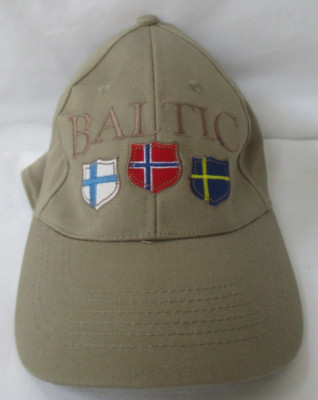 HOLLAND AMERICA LINE BALTIC TAN ADJUSTABLE COTTON CAP HAT - NEW | eBay