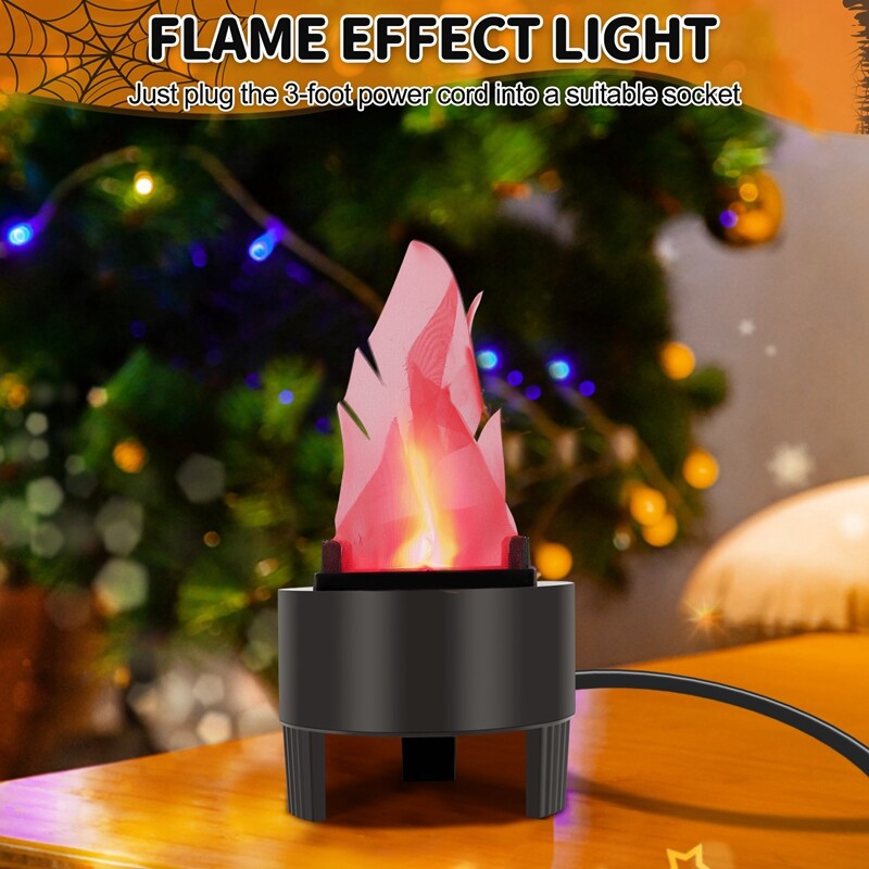 LED Fire Flame Light Artificial Electric Flicker Campfire Lamp Party ...