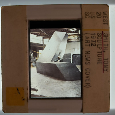 Tony Smith Sculpture 1972 Art News Cover 35mm Glass Slide | eBay