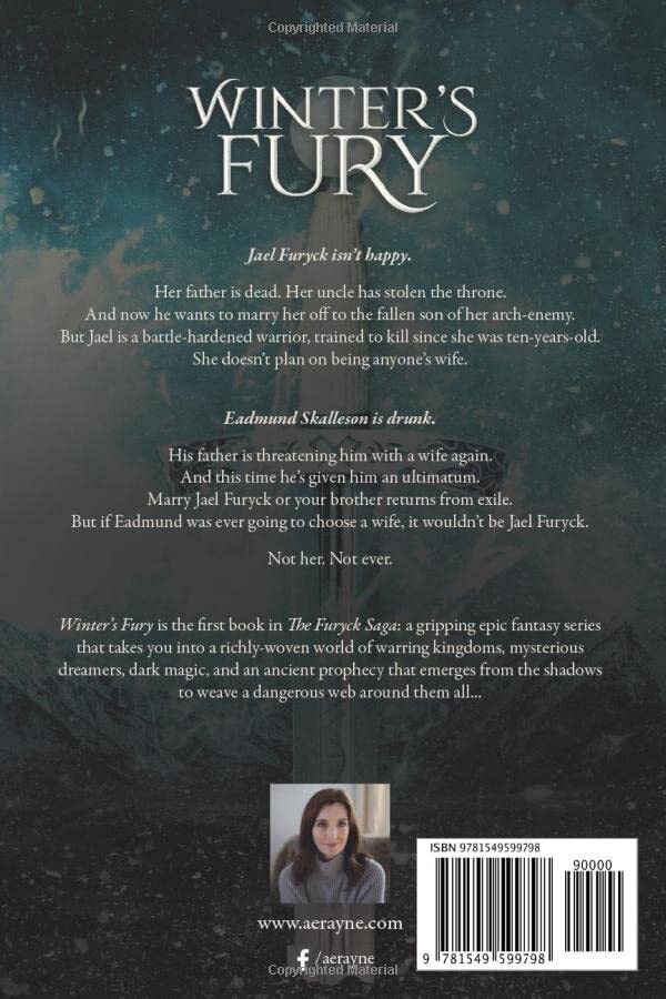Winter's Fury The Furyck Saga Book One Paperback Rayne A.e. for sale ...