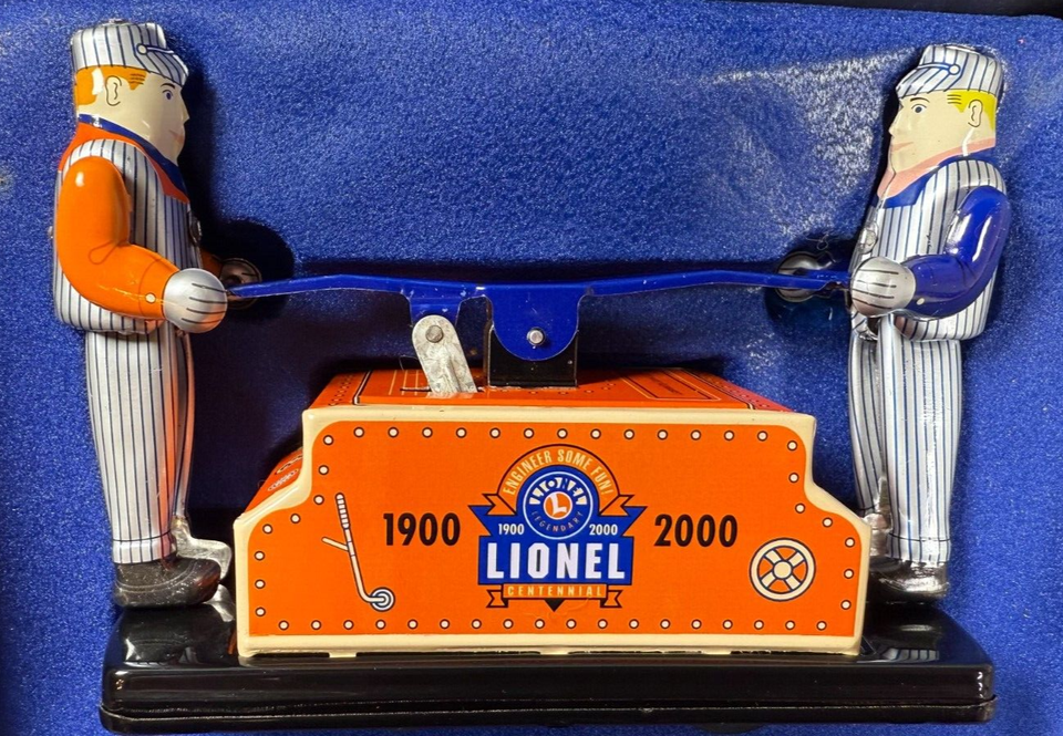 Lionel Trains Centennial 1900-2000 Schylling Railroad Hand Car New in ...