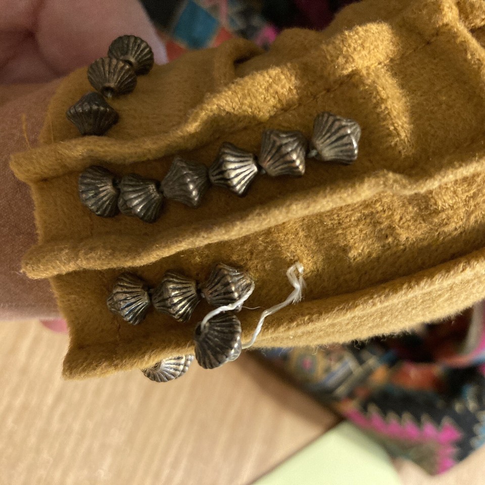 Handmade Signed Navajo Maiden Doll Fabric Concho Native American Sarah ...