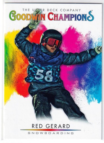 2021 Goodwin Champions SPLASH OF COLOR Red Gerard #118 | eBay
