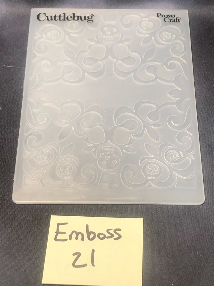 Cuttlebug Embossing Plates Folders Lots Mix and Match | eBay