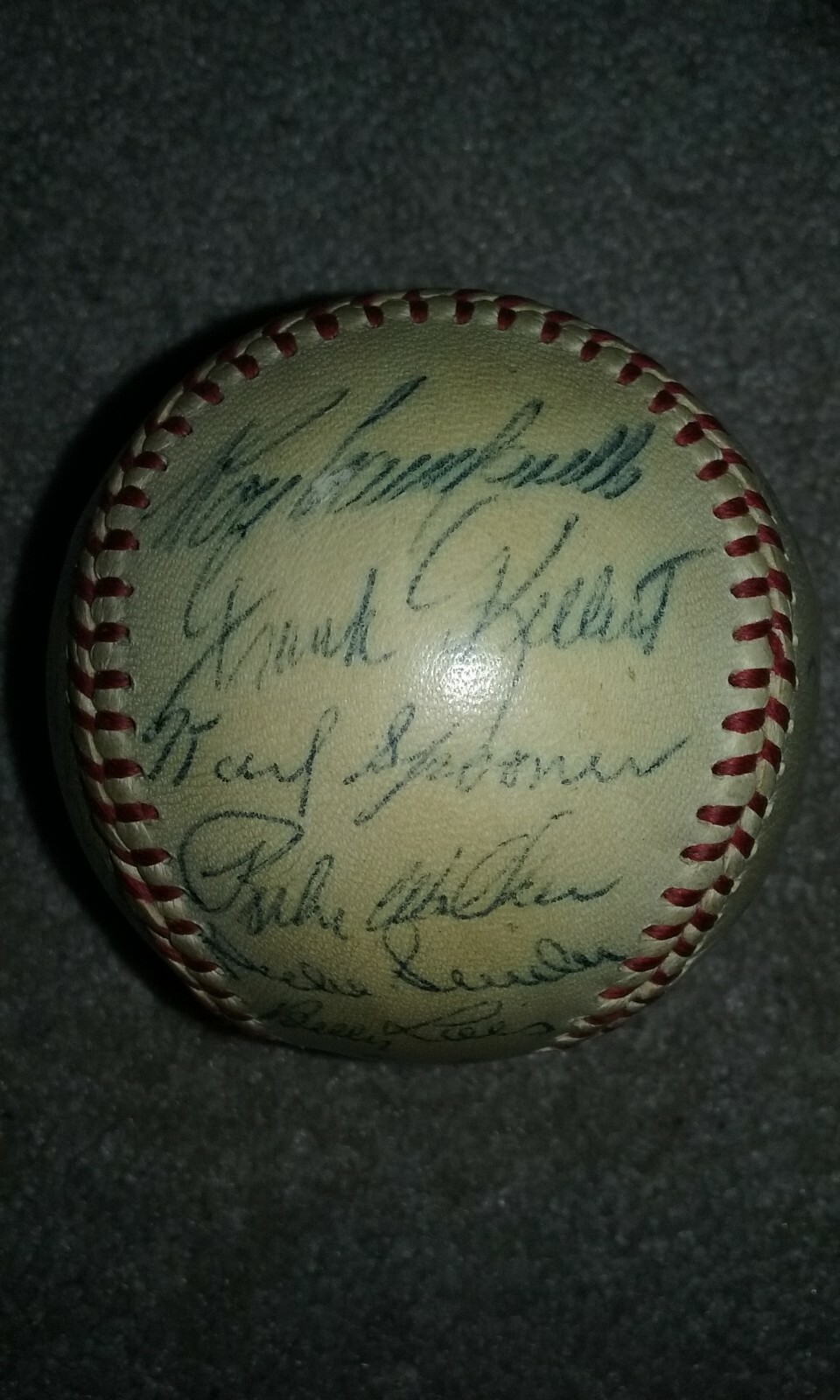 Vintage 1955 Brooklyn Dodger signed baseball! | eBay