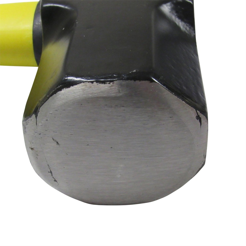Heavy Duty Lump Sledge Hammer with Fibreglass Shaft (7lb - 14lb Sledge ...