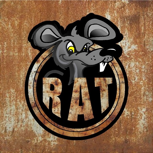 ProSticker 708 (One) 4" Phantom Series Rat Rod "Rat" Decal Sticker ...