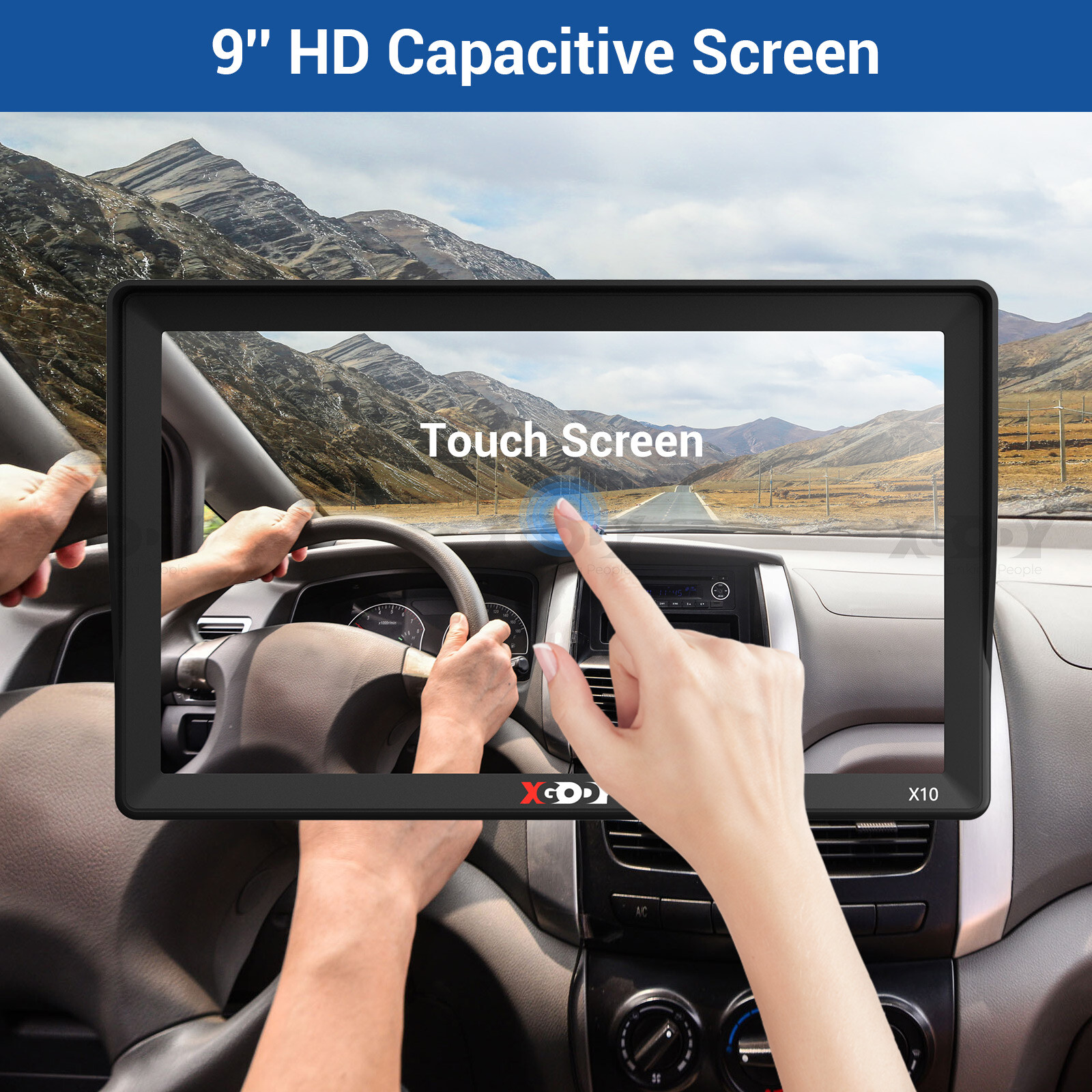 XGODY 9'' Truck HG LGV Lorry Sat Nav | Grelly UK