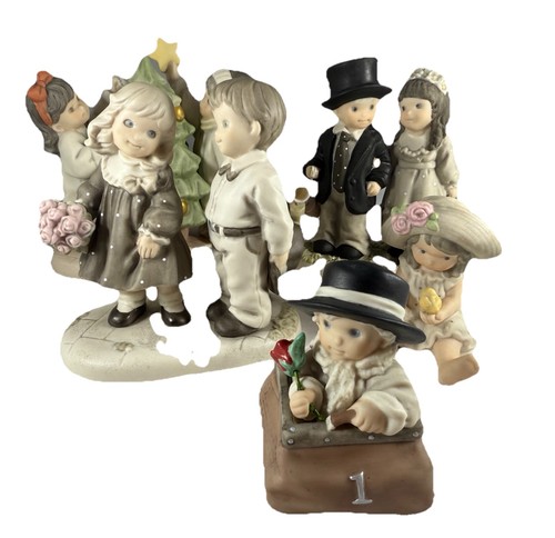 Kim Anderson's Pretty as a Picture Enesco - 4 Figurines in lot w/ Boxes ...