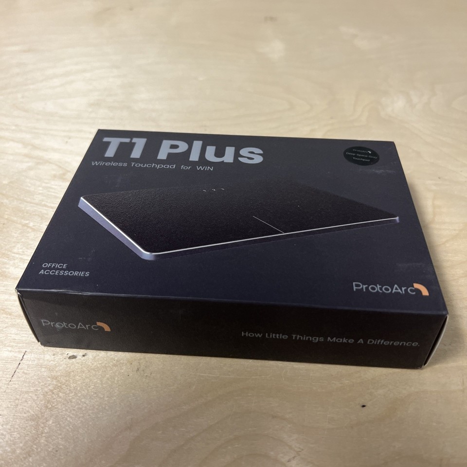 ProtoArc Wireless Trackpad, High Precision T1 Plus Touchpad for Windows ...
