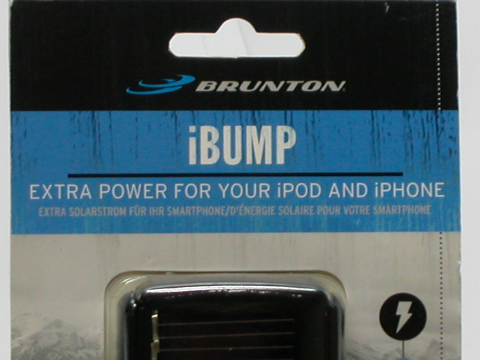 Brunton Bump Apple Solar Battery Charger for 30 Pin Adapter for iphone ...