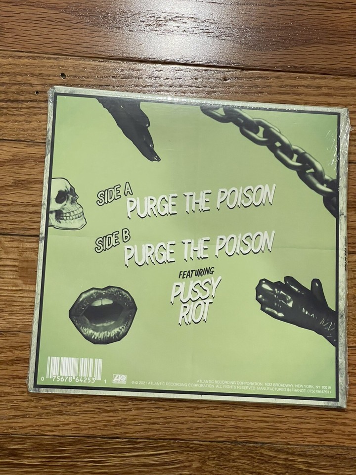 Marina and the Diamonds PURGE THE POISON (7" GLOW IN THE DARK VINYL ...