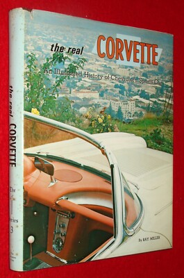 RARE Triple Autographed Chevy Corvette Book The Real Corvette by Ray ...