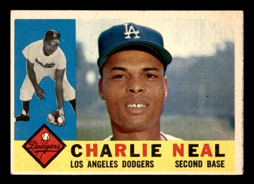 1960 Topps Baseball #155 Charlie Neal VG *f1 | eBay