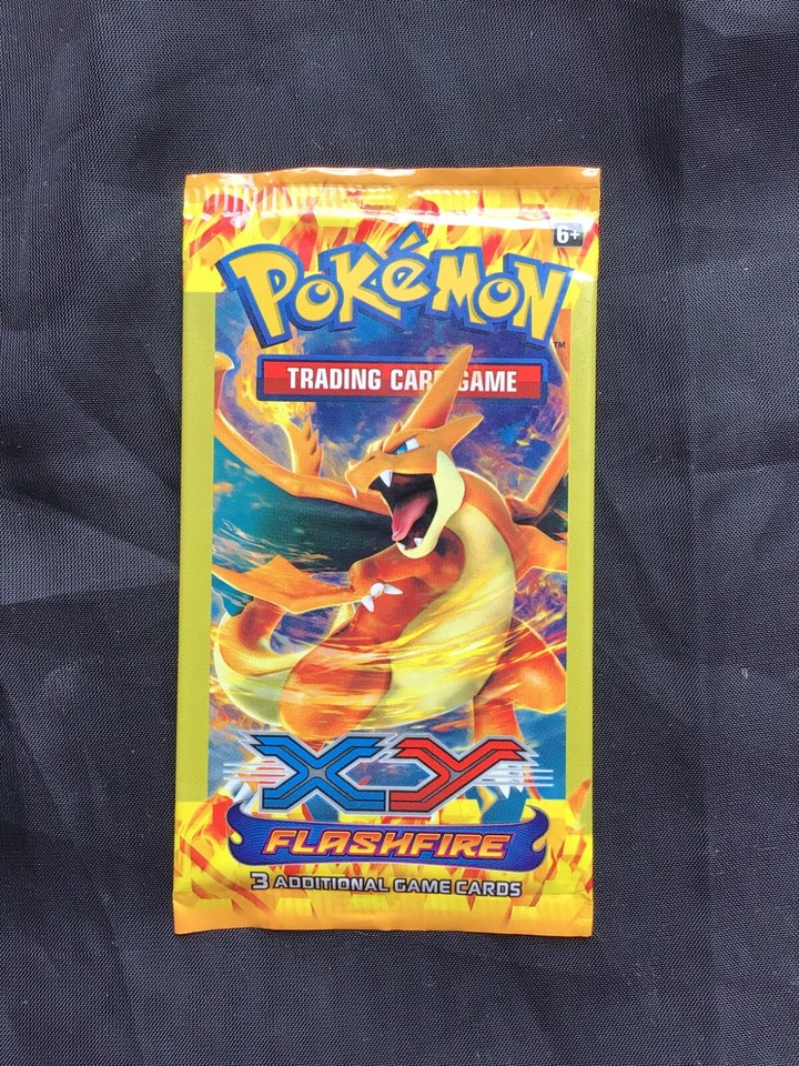 Pokemon Cards: Sealed Flashfire 3 Card Booster Pack | eBay