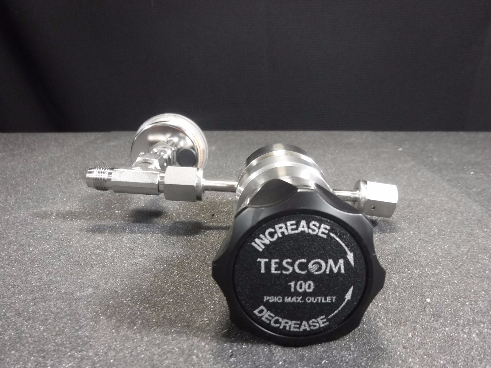 Tescom 100 PSI Max, Valve W/Honeywell 4277148-0025 Dial Indicator | eBay