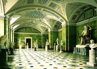 The Jupiter Hall The Hermitage Halls St. Petersburg Russia Postcard | eBay