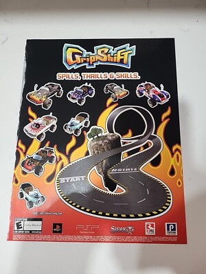 GripShift STICKERS Promo Sony Playstation PSP Portable Swag Rare Print ...