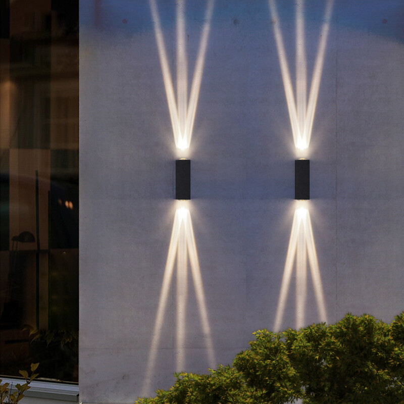 Building Lights Up And Down