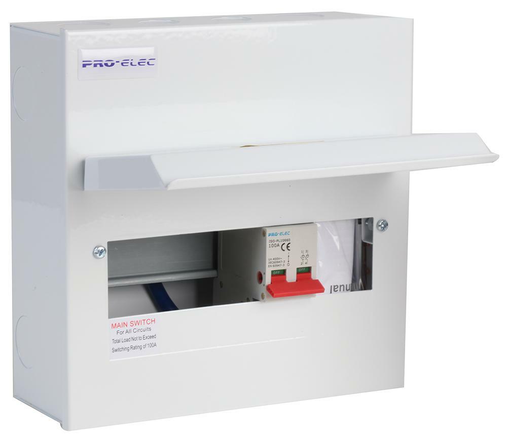 CONSUMER UNIT METAL 10 WAY CIRCUIT BREAKERS PEL00432 PACK 1 | eBay