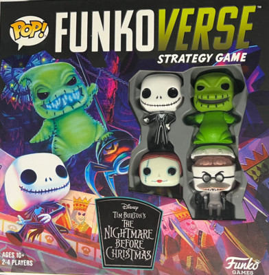 Funko Pop! Disney Nightmare Before Christmas FunkoVerse Strategy Game ...