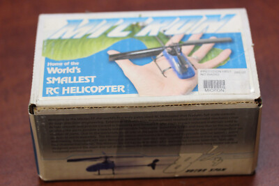 Vintage Micron Rc helicopter precision heli (no radio) free shipping | eBay