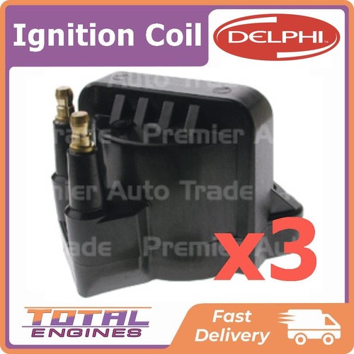 3x Delphi Ignition Coil fits HSV Commodore VP 3.8L V6 L27 | eBay