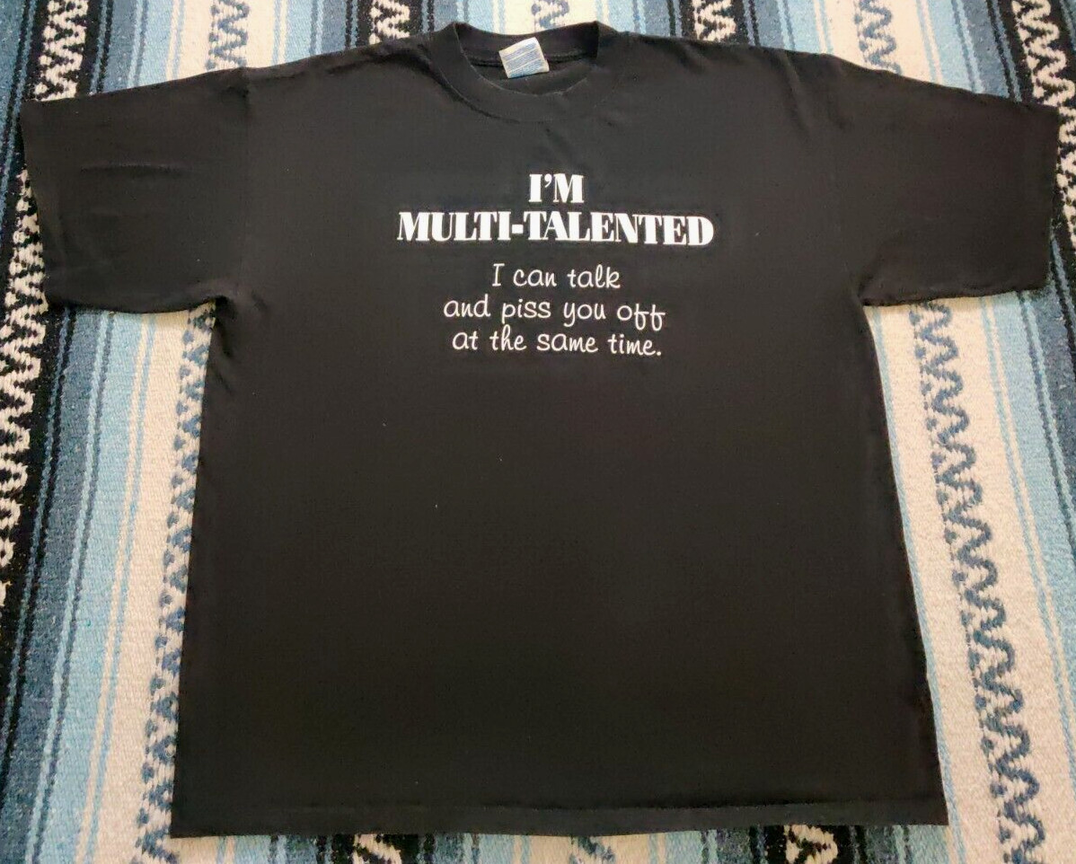 Vintage Y2K I'm Multi-Talented Fun Funny Comedy Novel… - Gem