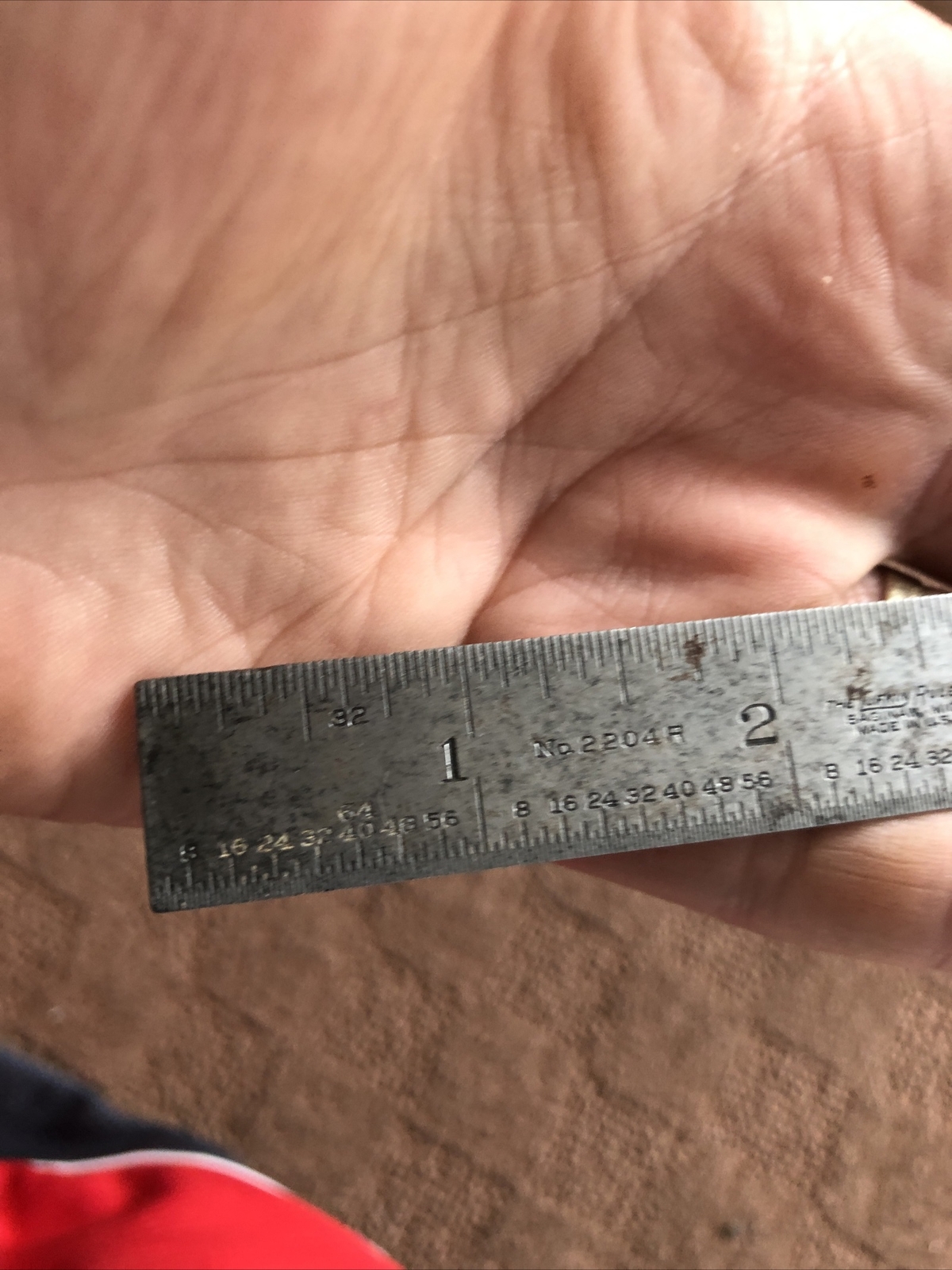 Vintage Lufkin Rule Co. No. 2204R 6” Ruler Tempered Machinist Tool | eBay