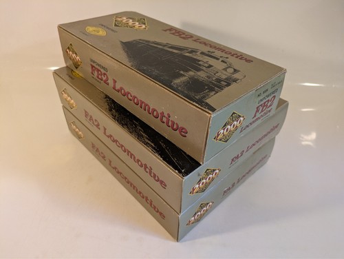 HO Alco FA/FA/FB-2 Set (2 Pwd + 1 Dmy) Demonstrator Units DC NIB NOS ...