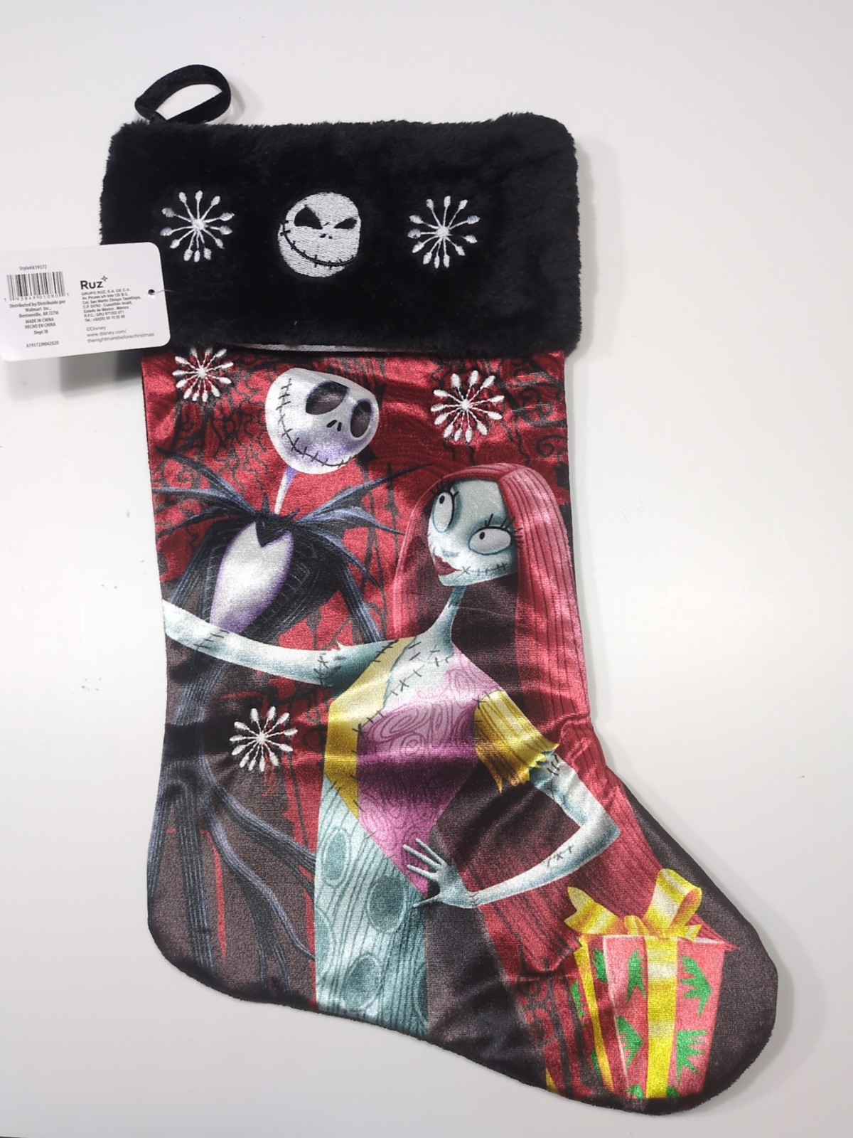 Jack Skellington And Sally Christmas Stocking | eBay