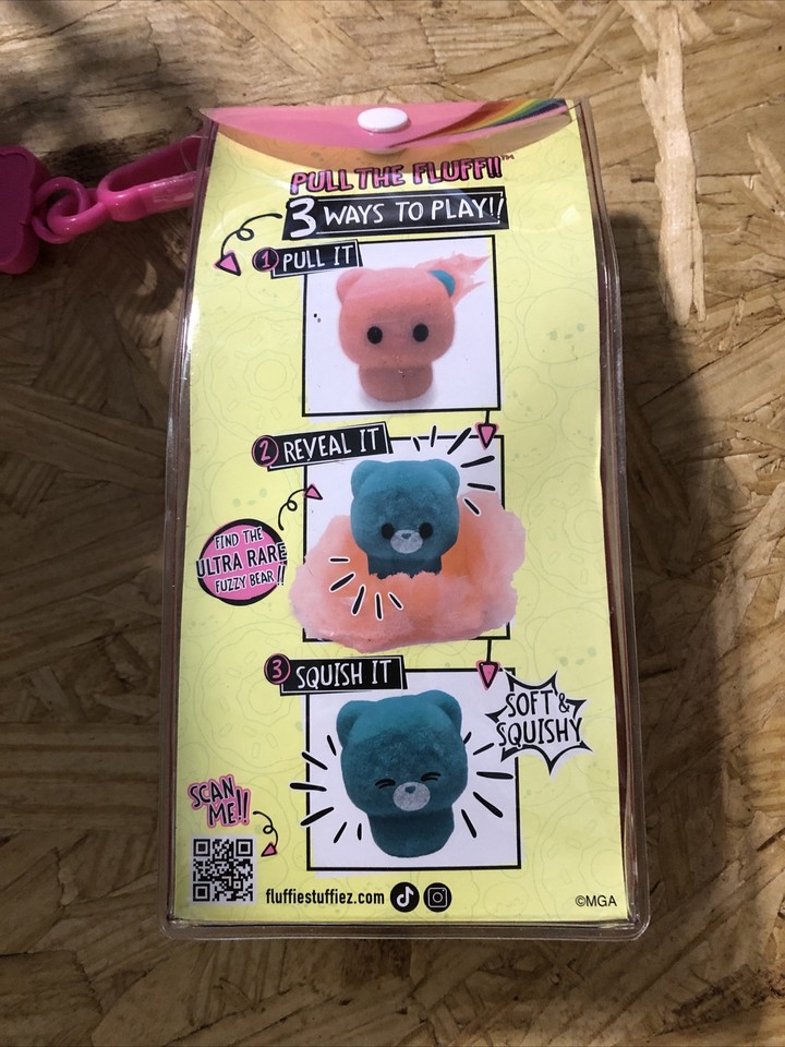 Fluffie Stuffiez Minis Plush Surprise Reveal Soft & Squishy 2-Pack Bear ...