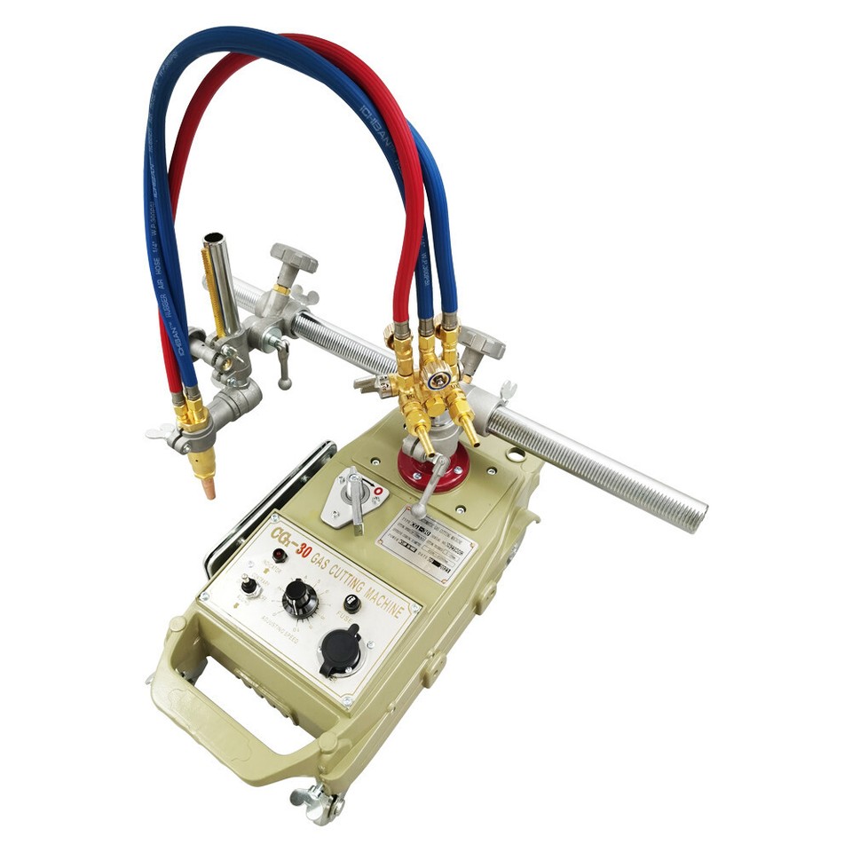 Torch Track Burner Pipe Plate Cutter Gas Cutting Machine 110V Propane ...