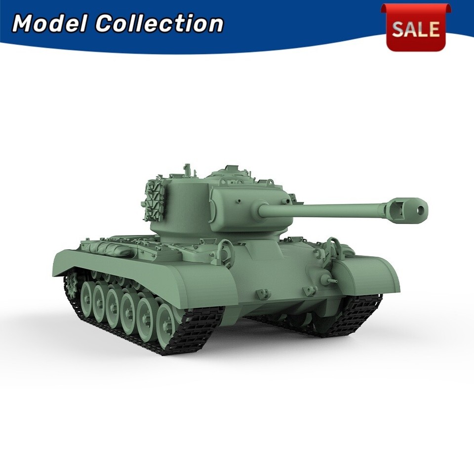 1/48 US T26E5-FL M26 Pershing Heavy Tank WOT | eBay