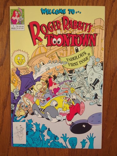 Roger Rabbit #1 Toontown Disney Comics 1990 High Grade First Issue | eBay
