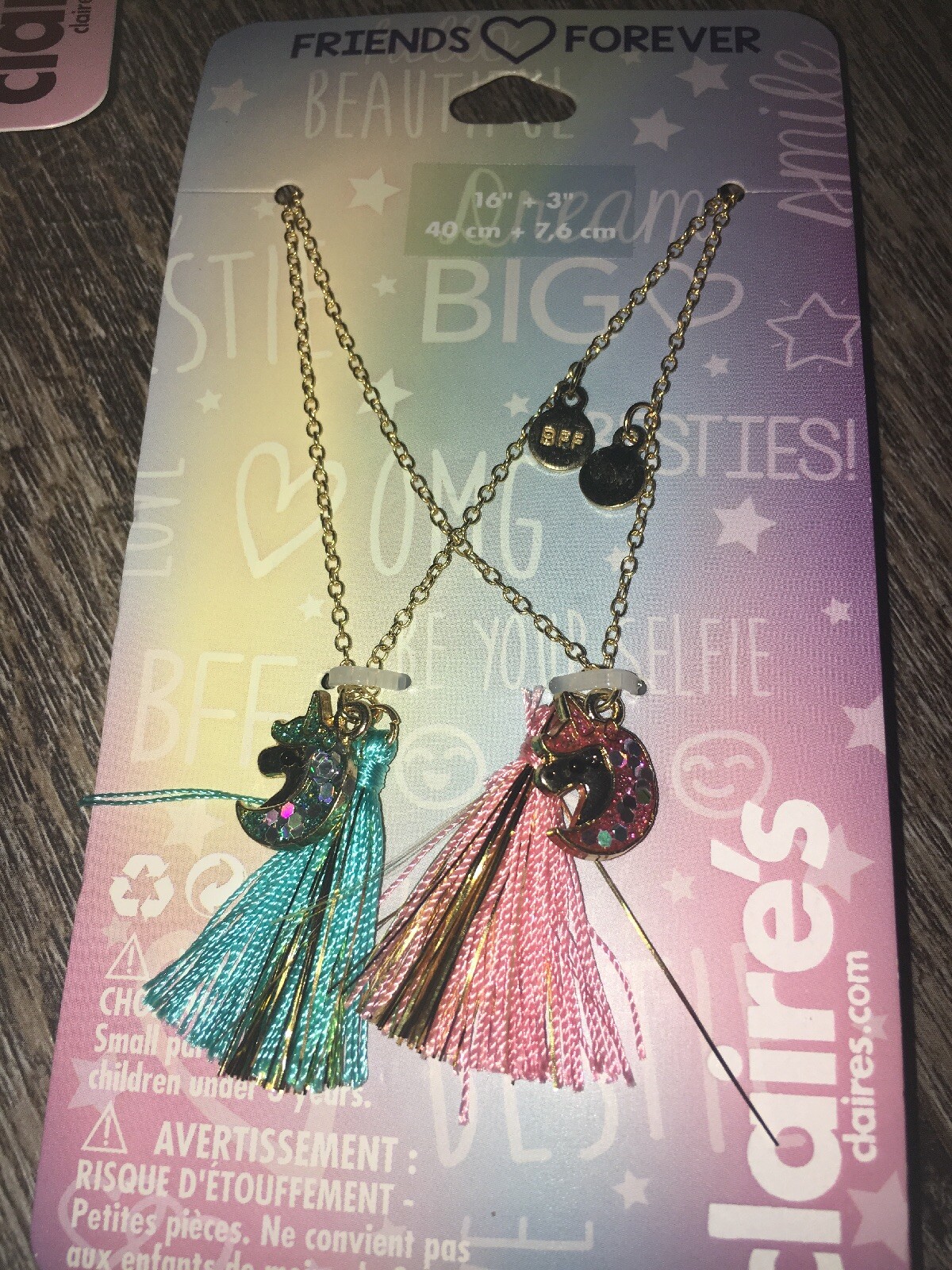 Claire’s Fox Cosm Bag Bff Unicorn Jewelry Chokers Ear Justice Sticker ...