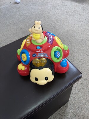 Vtech Crazy Legs Learning Bugs Lady Bug Educational Toy Singing Talking ...