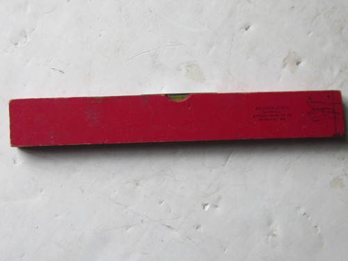 Vintage Johnson Mini Level Red 1 Bubble 12 Inches Used | eBay