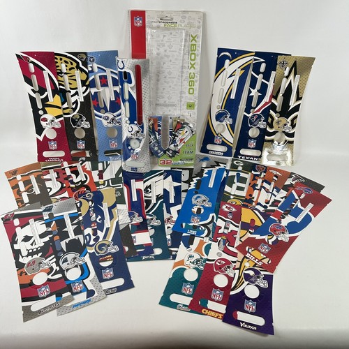 Xbox 360 Console Faceplate Interchangeable NFL All 32 Teams Mad Catz | eBay